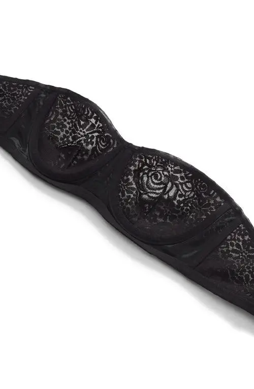 Wacoal Halo Lace Underwire Strapless Bra - Black