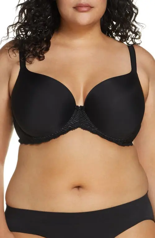 Wacoal La Femme Underwire T-shirt Bra - Black