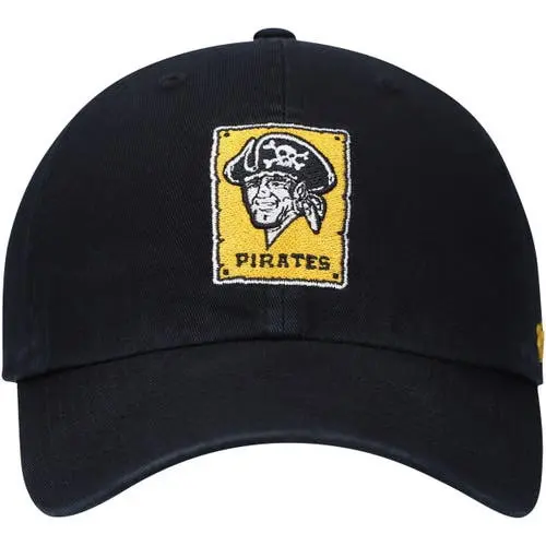 '47 Pittsburgh Pirates Logo Cooperstown Collection Clean Up Adjustable Hat