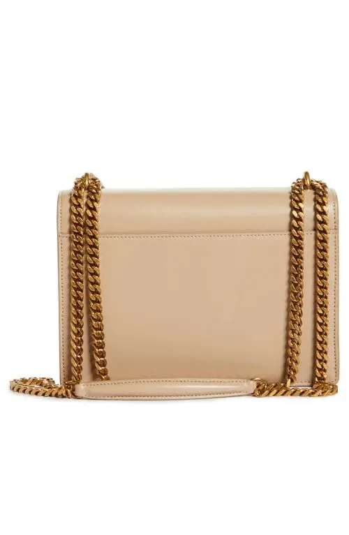Saint Laurent Medium Sunset Shoulder Bag - Dark Beige