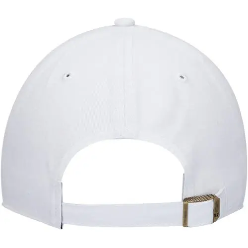 '47 New York Giants Miata Clean Up Logo Adjustable Cap - White