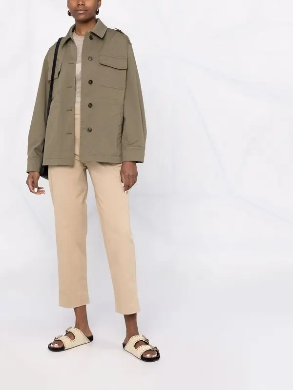 Woolrich Stretch Twill Overshirt