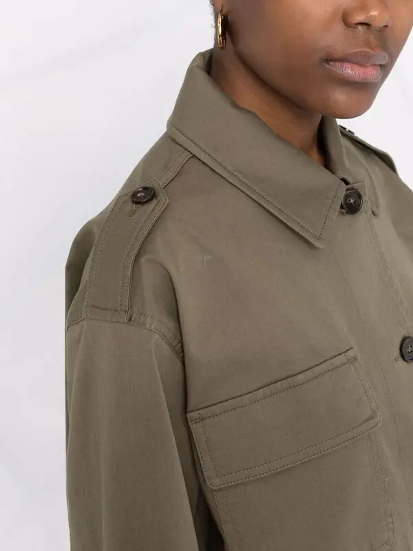 Woolrich Stretch Twill Overshirt