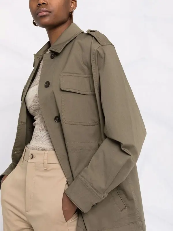 Woolrich Stretch Twill Overshirt