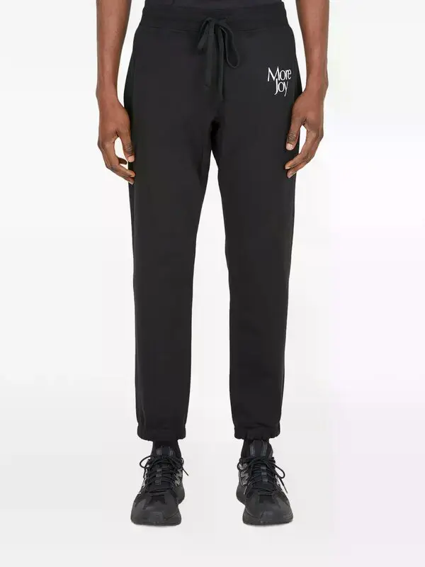 MORE JOY Logo-embroidered Track Pants