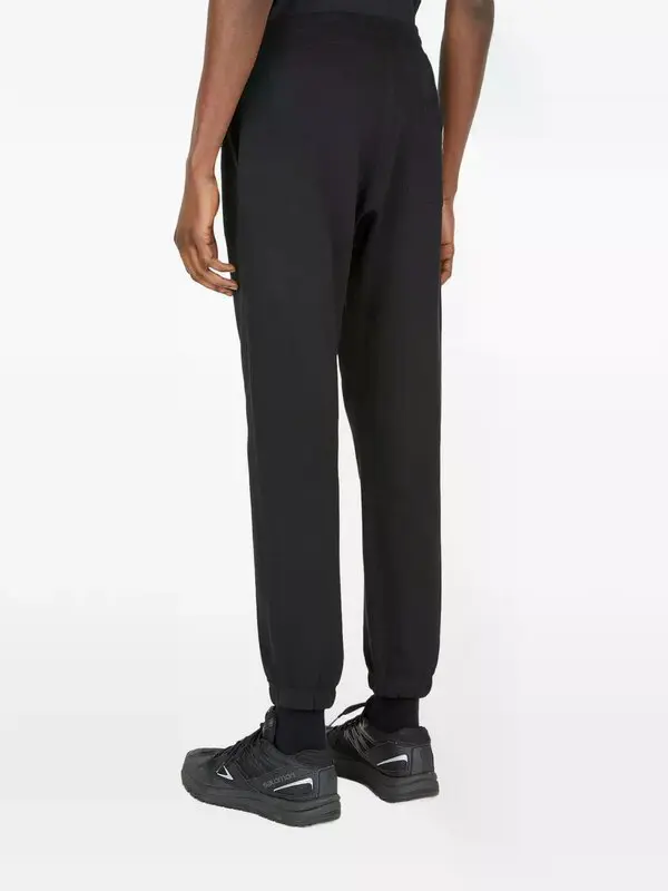 MORE JOY Logo-embroidered Track Pants