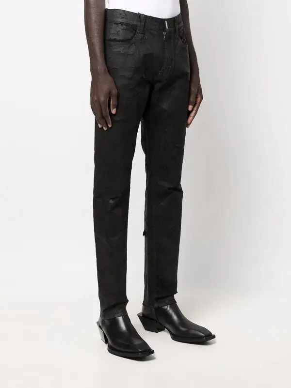 Givenchy Distressed-effect Slim-fit Jeans