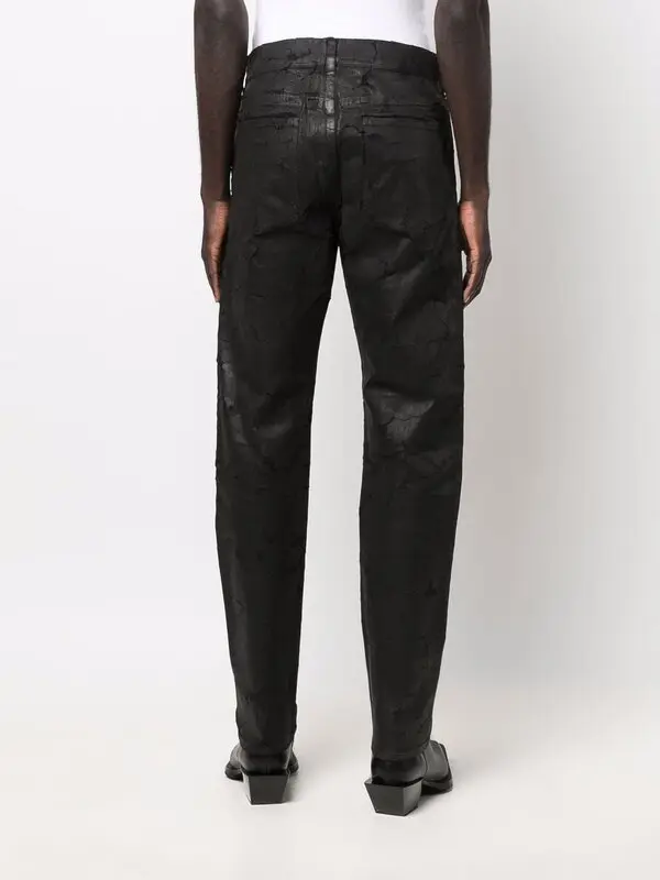Givenchy Distressed-effect Slim-fit Jeans