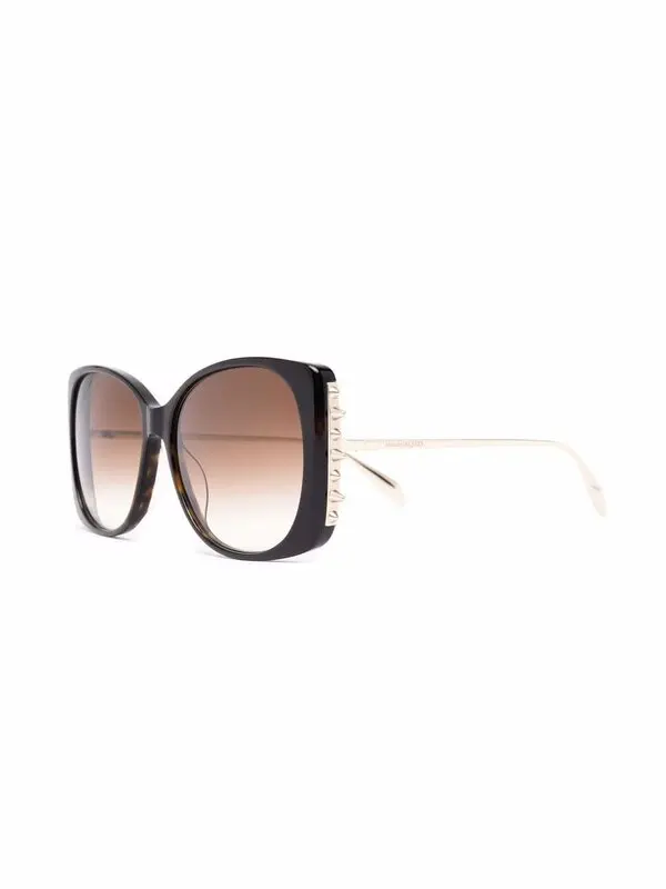 Alexander McQueen Studded Cat-eye Sunglasses