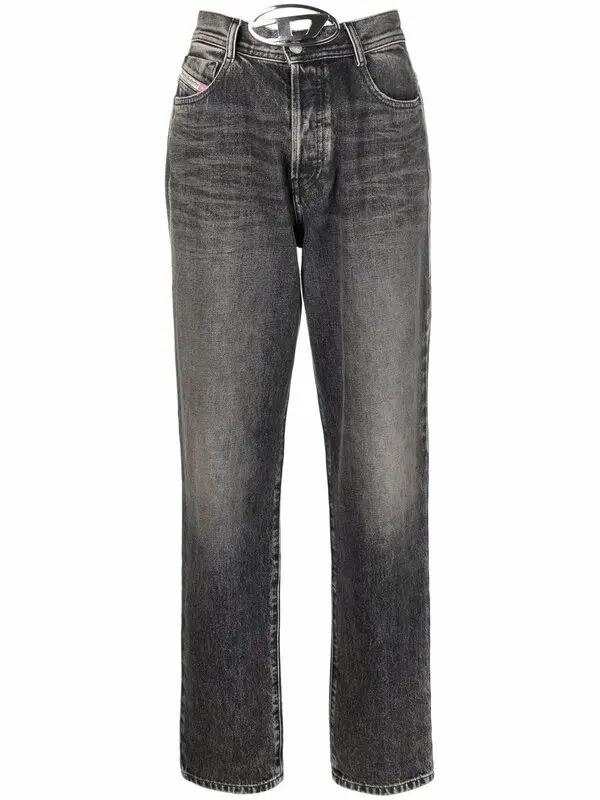 DIESEL® 1956 Straight Leg Jeans - Grey
