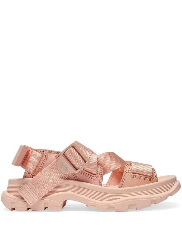 Alexander McQueen 45mm Trekking Sandals - Pink