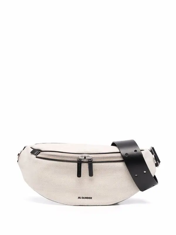 JIL SANDER Logo Detail Belt Bag - Neutrals