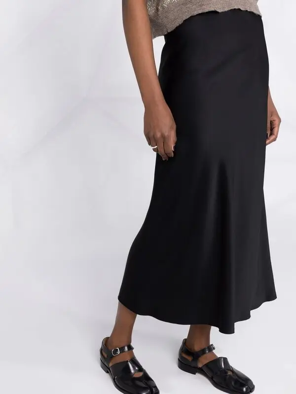 MAISON MARGIELA A-line Midi Skirt - Black