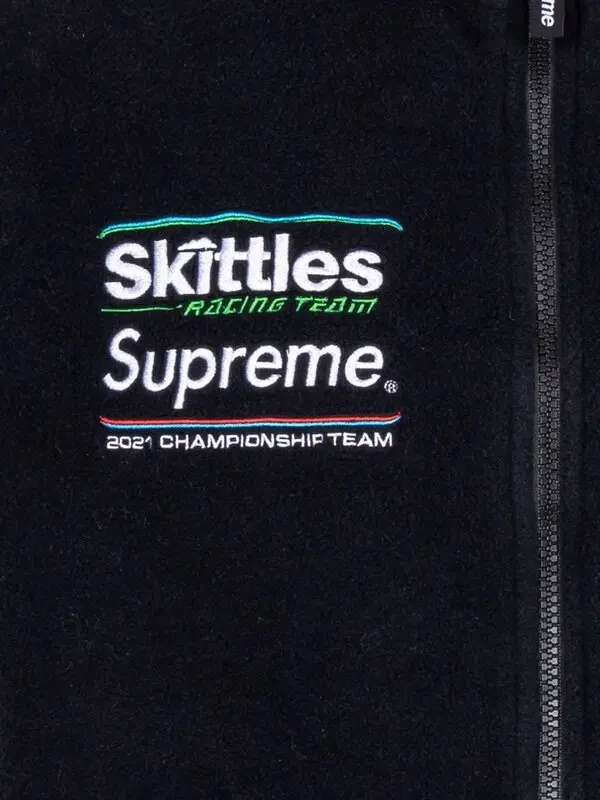 Supreme X Skittles Polartec Jacket - Black | Editorialist