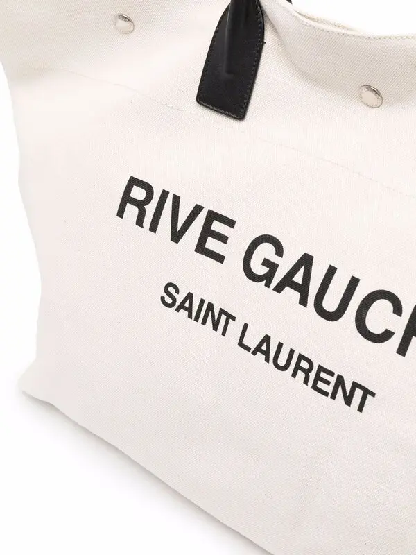 Saint Laurent Maxi Rive Gauche Tote Bag
