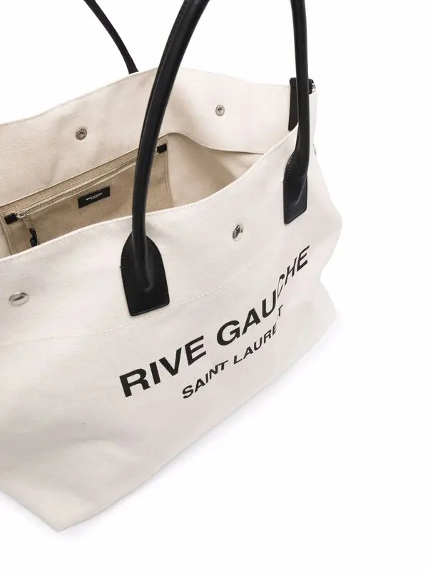 Saint Laurent Maxi Rive Gauche Tote Bag