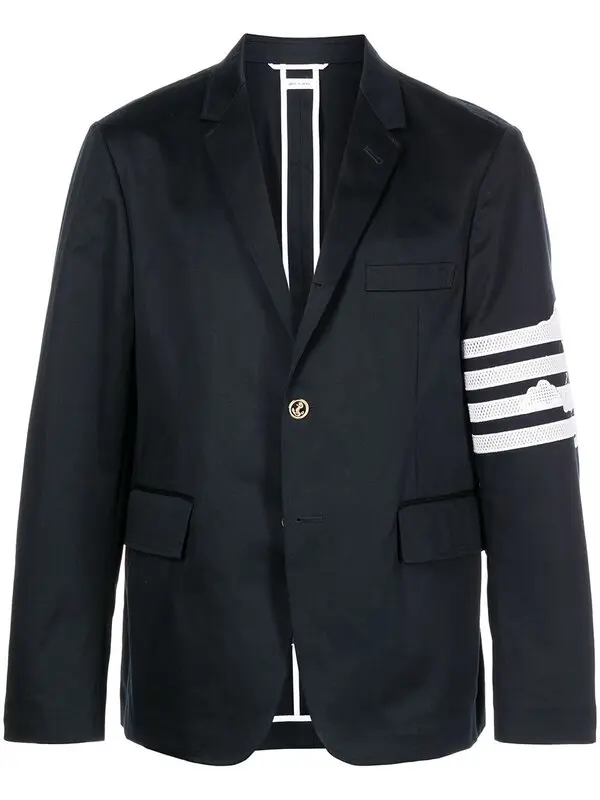 Thom Browne 4-bar Single-breasted Blazer - Blue