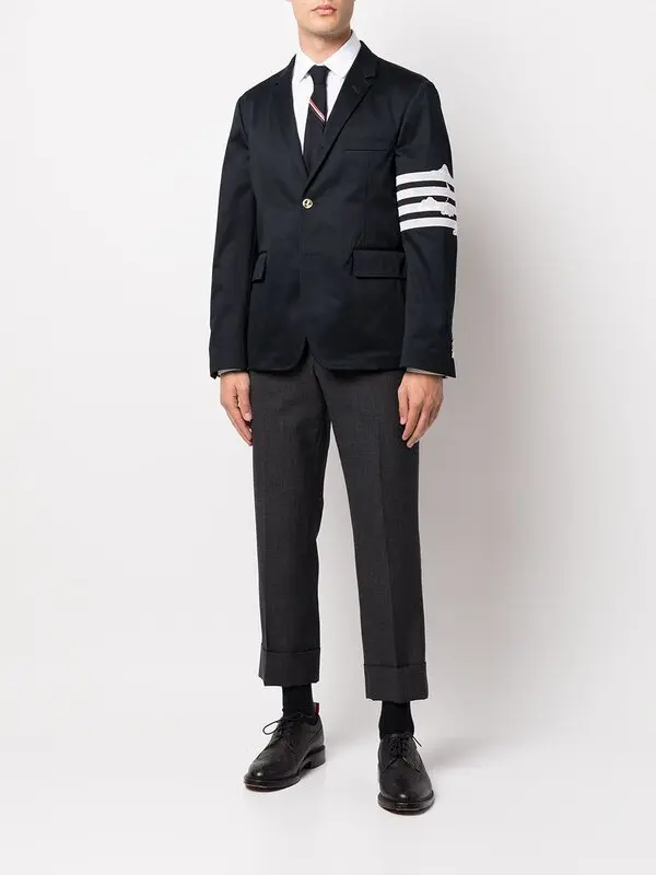 Thom Browne 4-bar Single-breasted Blazer - Blue