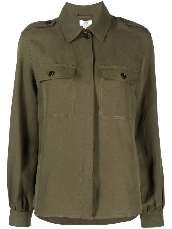 Woolrich Fitted Button-up Shirt