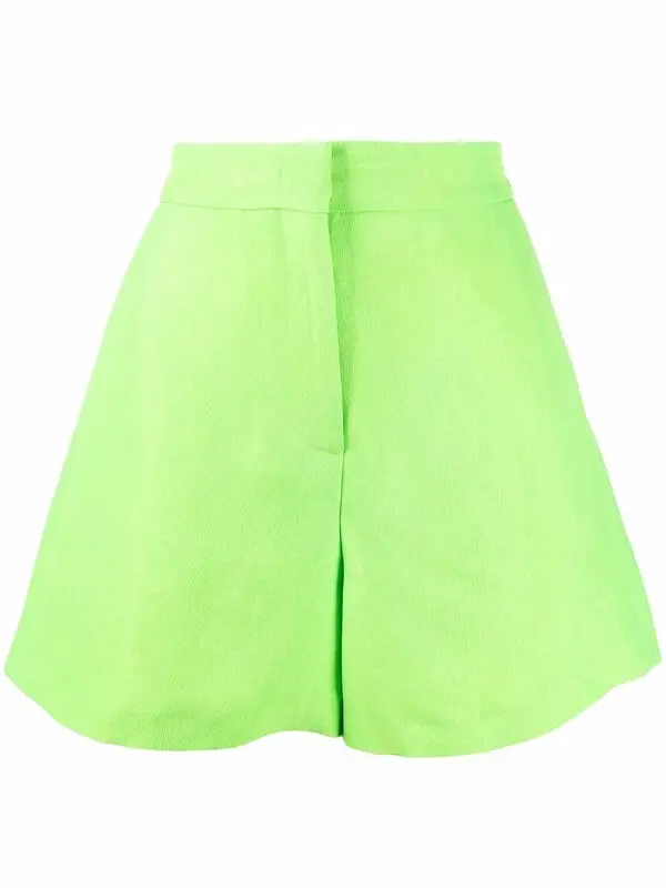 MSGM High-waist A-line Shorts