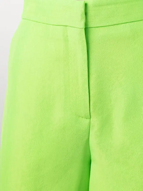 MSGM High-waist A-line Shorts