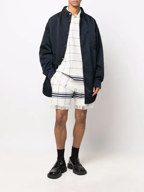 MAISON MARGIELA Striped Polo Shirt