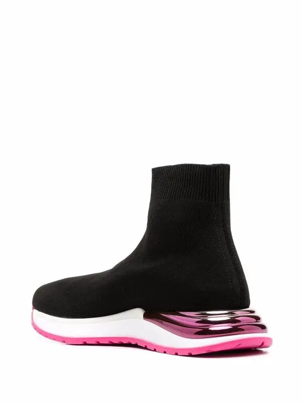 FERRAGAMO Sock-style Sneakers - Black