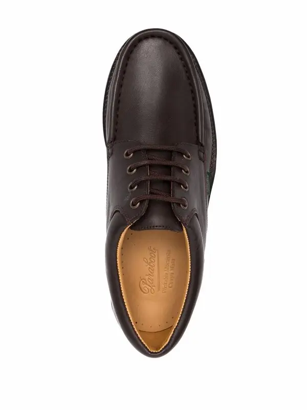 Paraboot Lace-up Detail Boat Shoes