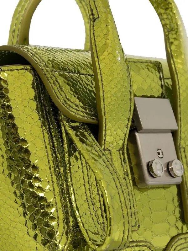 3.1 Phillip Lim Pashli Nano Satchel Bag - Green | Editorialist