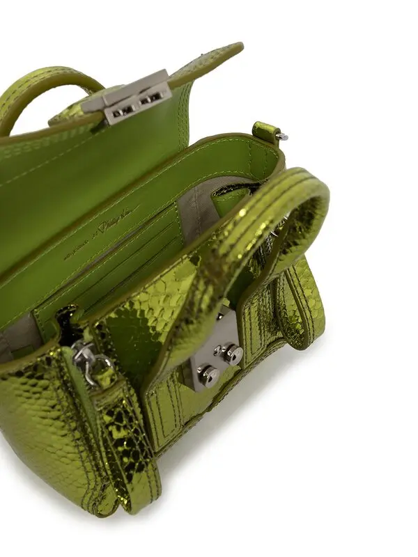 3.1 Phillip Lim Pashli Nano Satchel Bag - Green | Editorialist