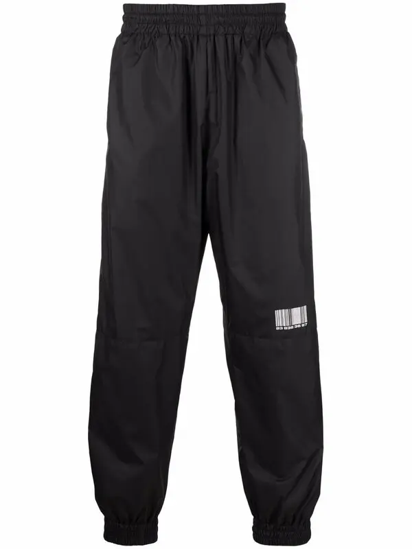 VTMNTS Barcode-print Track Pants