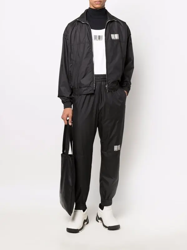 VTMNTS Barcode-print Track Pants