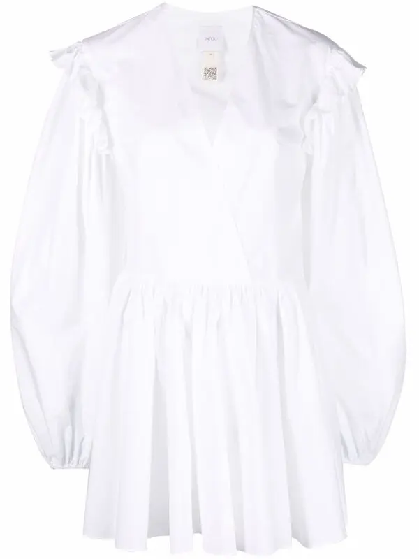 PATOU V-neck Cotton Dress