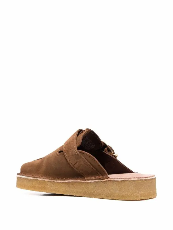 Clarks Suede Mules