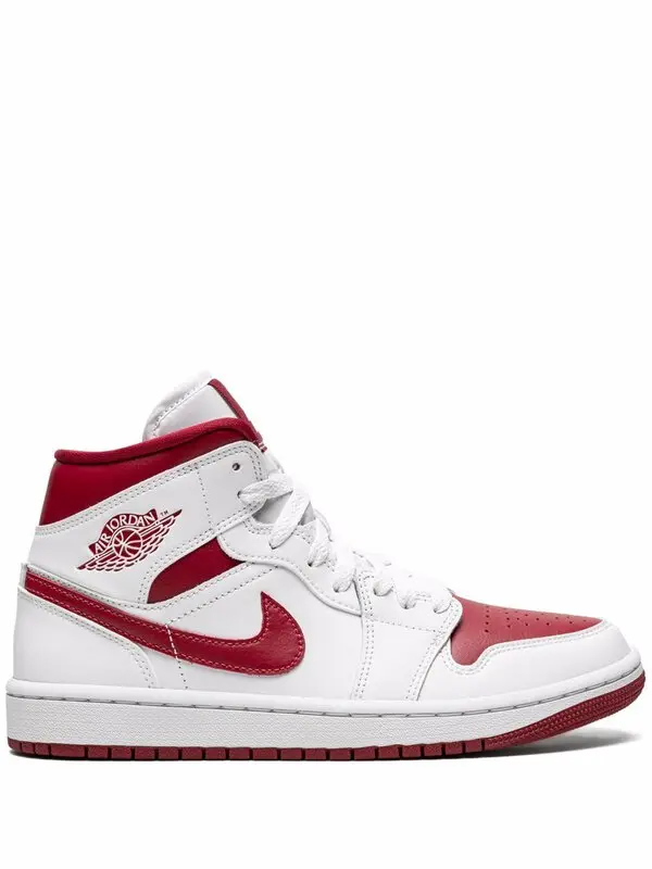 JORDAN Air 1 Mid Reverse Chicago Sneakers - White