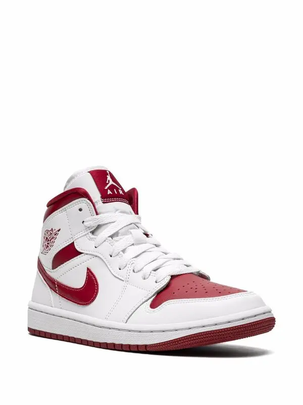 JORDAN Air 1 Mid Reverse Chicago Sneakers - White