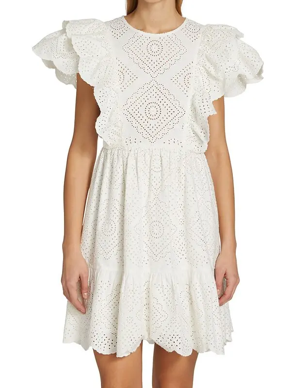 Sea Vienne Cotton Tunic-style Minidress