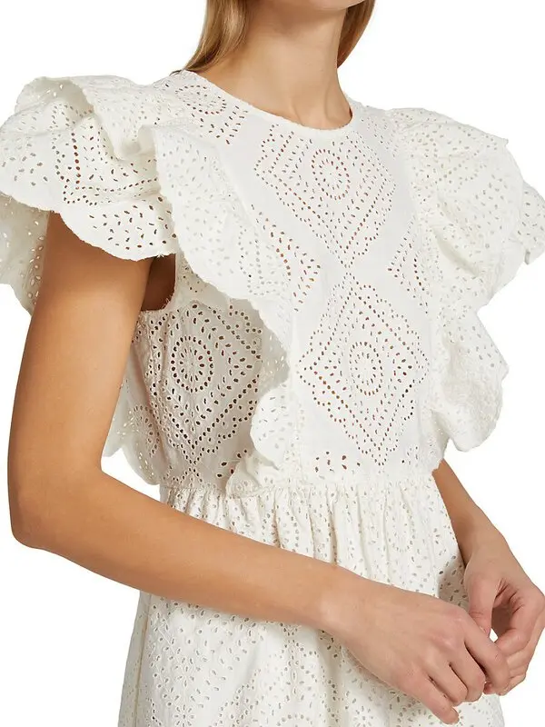 Sea Vienne Cotton Tunic-style Minidress