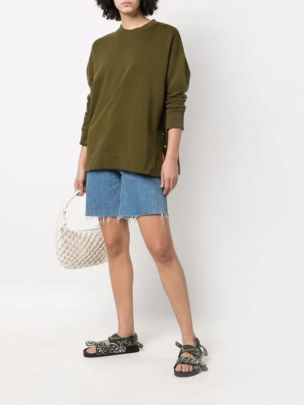 Camper Crew-neck Organic Cotton Sweatshirt