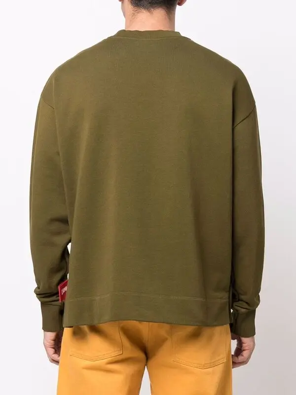 Camper Crew-neck Organic Cotton Sweatshirt