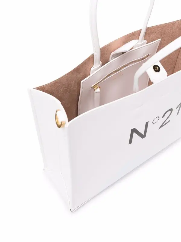 N°21 Logo-print Tote Bag