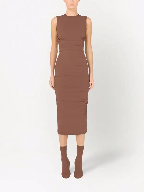Dolce & Gabbana Sleeveless Midi Dress