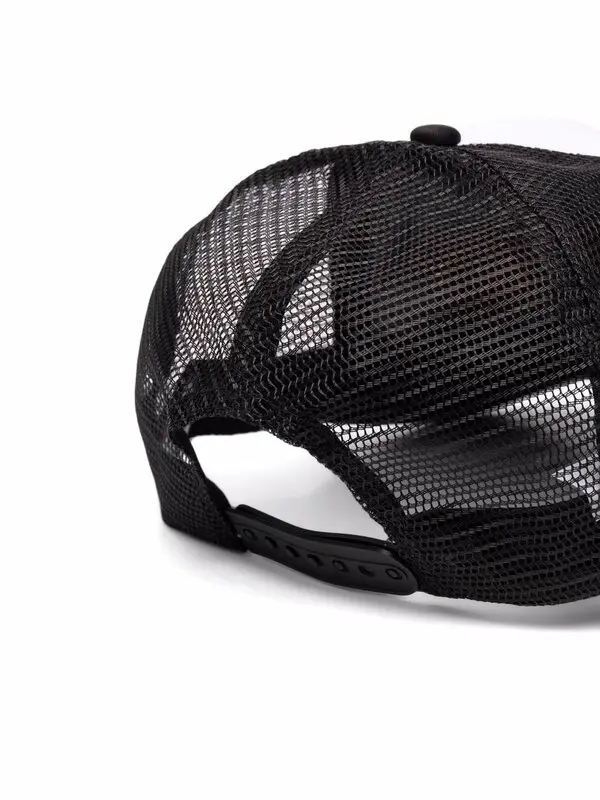ICECREAM Graphic-print Mesh Cap - Black