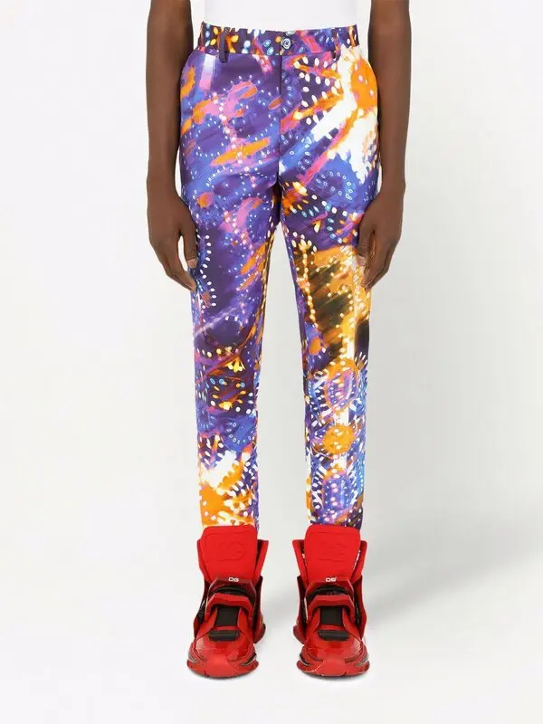 Dolce & Gabbana Luminaire-print Trousers