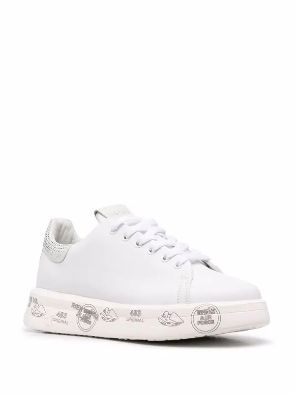 Premiata Belle Crystal-back Sneakers