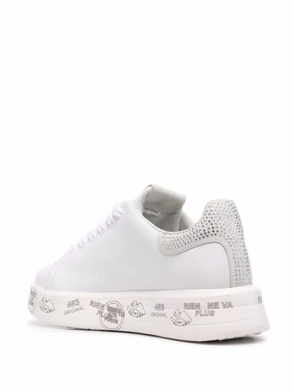 Premiata Belle Crystal-back Sneakers