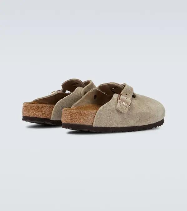 BIRKENSTOCK Boston Sfb Suede Mules