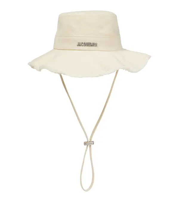 Jacquemus Le Bob Artichaut Bucket Hat - White