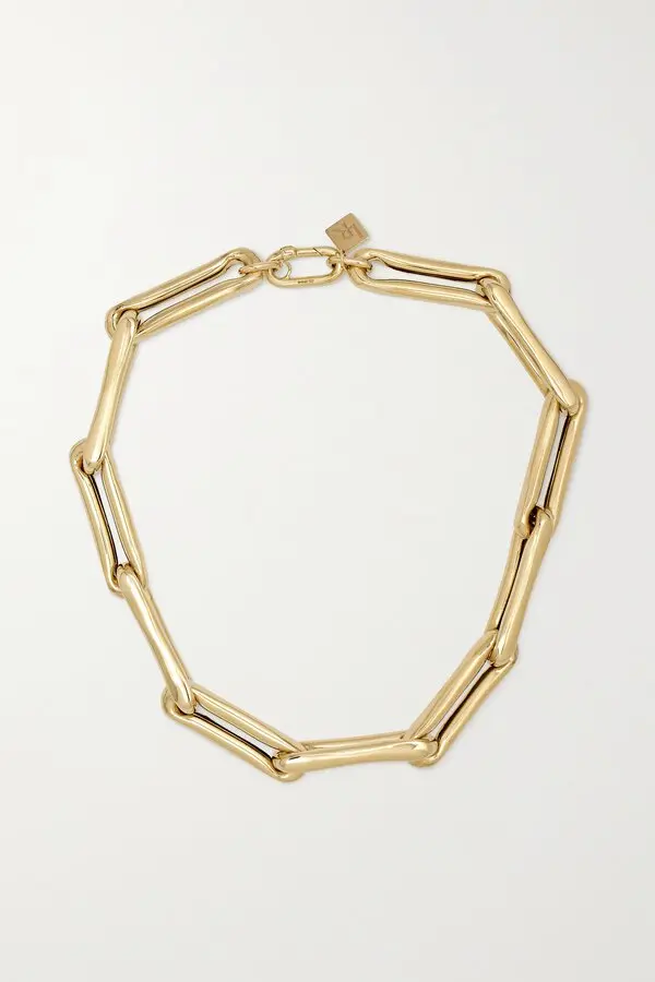 Lauren Rubinski Extra Large 14-karat Diamond Necklace