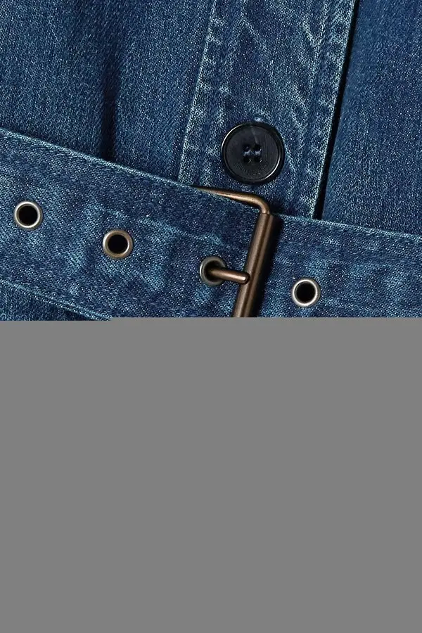 white christmas dresses Saint Laurent - Blue Women Casual Dress main image 0